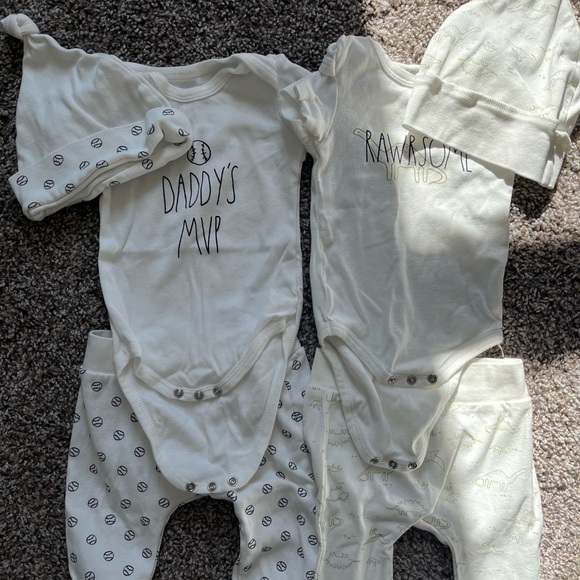 Rae Dunn | Matching Sets | Never Worn Rae Dunn Baby By Magenta Sets ...